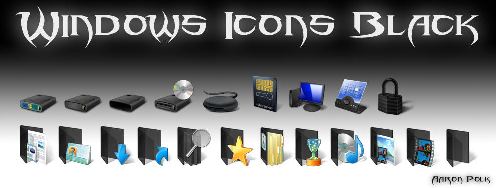 Windows Black by kingrabbit on DeviantArt