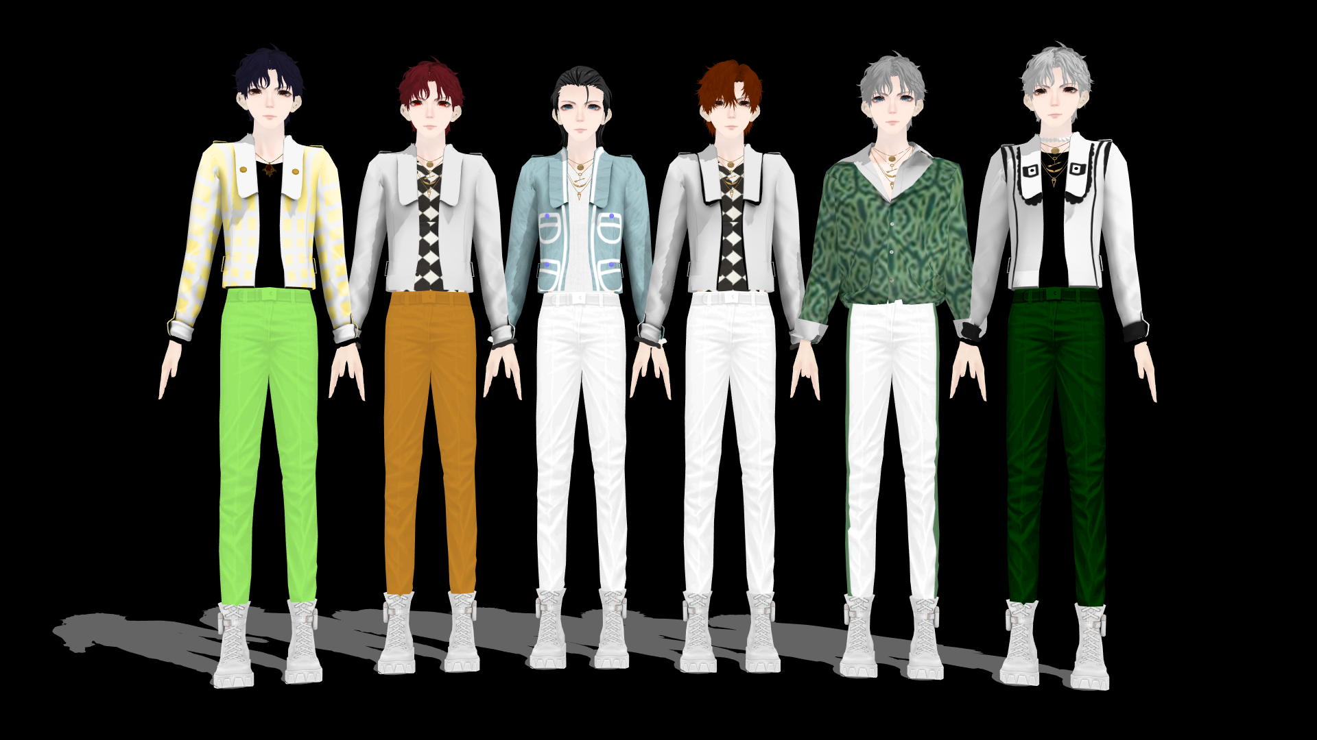 [MMD] - WayV Phantom White Outfits DL by NorthAuroraBorealis on DeviantArt