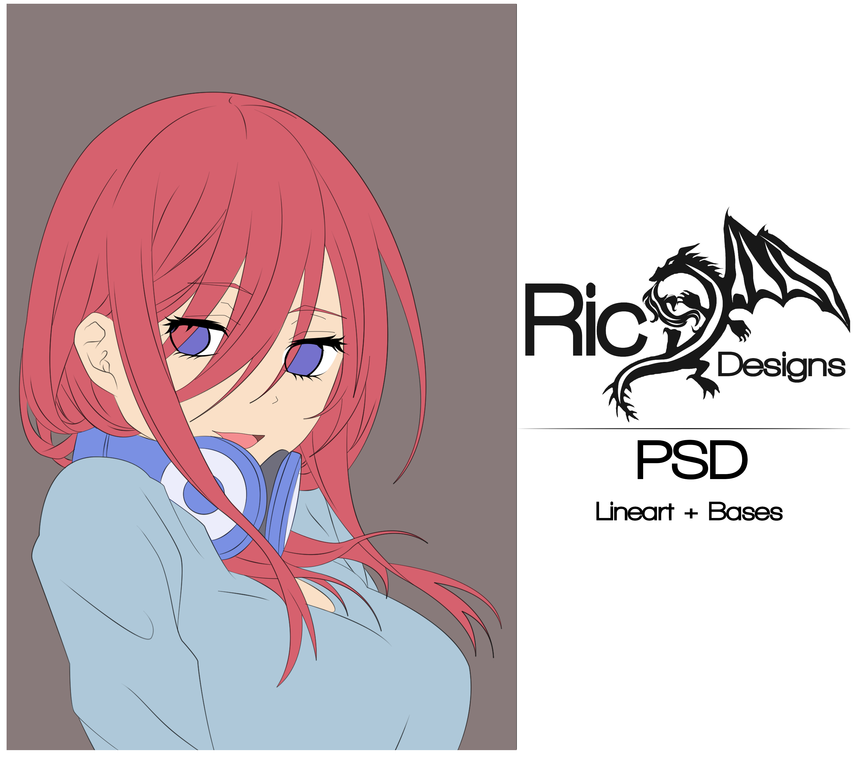 Lineart + Bases - Miku Nakano by Ric9Designs on DeviantArt