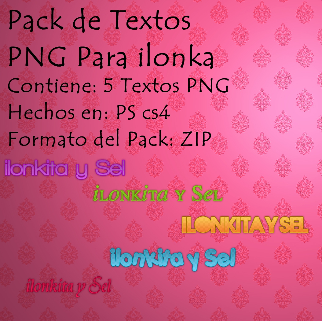 Pack De Textos Para Ilonka by AuroraBubble on DeviantArt