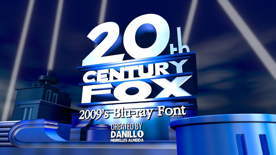 20th Century Fox 2009's Blu-ray Font by DanilloTheLogoMaker on DeviantArt
