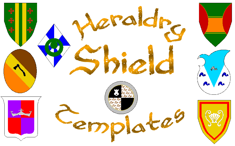 Heraldry Shield Templates By Kingda Ka On Deviantart