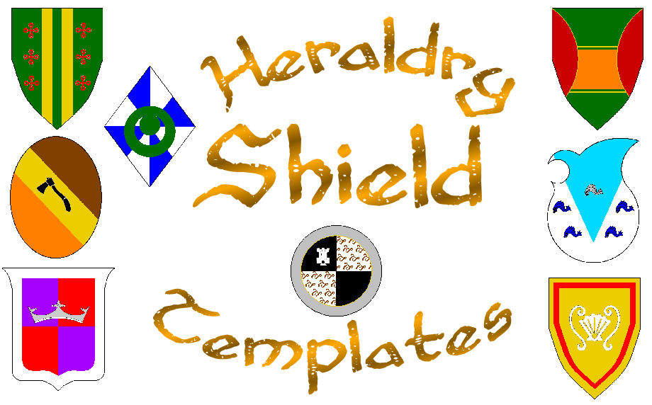 Heraldry Shield Templates by Kingda-Ka on DeviantArt