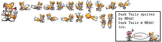 Dark Tails Sprites by Mighime on DeviantArt