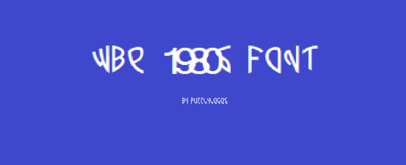 Wbp 1980s Font By Puzzlylogos Dekch3d (1) by Charlie316 on DeviantArt