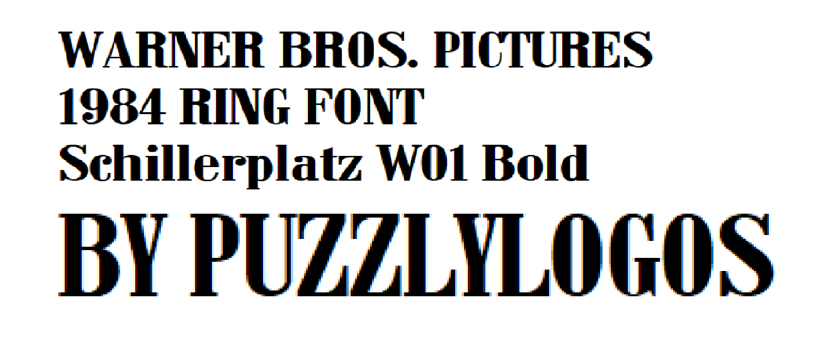 WBP 1984 Ring Font - Schillerplatz W01 Bold by Charlie316 on DeviantArt