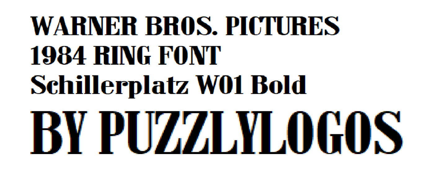 WBP 1984 Ring Font - Schillerplatz W01 Bold 2nd by Charlie316 on DeviantArt
