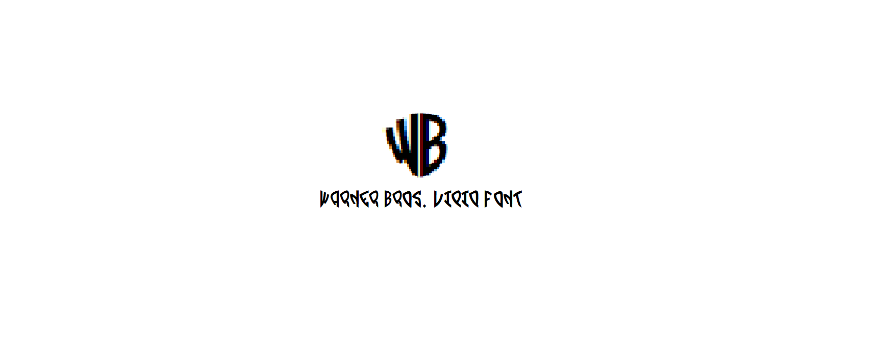 Warner Bros. Vipid Font - Wb Font by Charlie316 on DeviantArt
