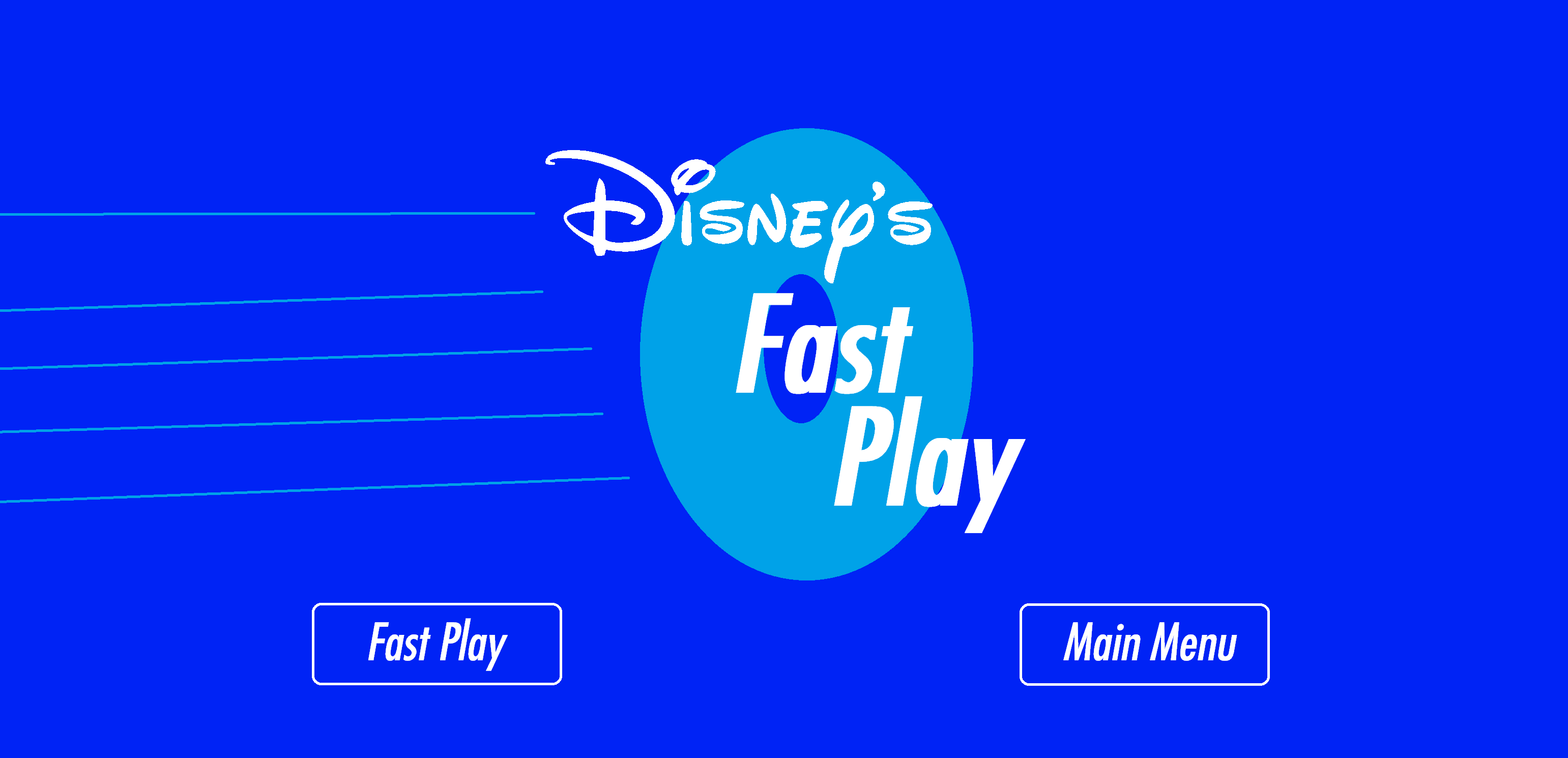 Disney Fast Play Logo
