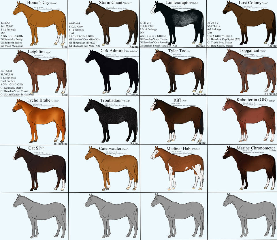 Stallion Cards by Spotted-Tabby-Cat on DeviantArt