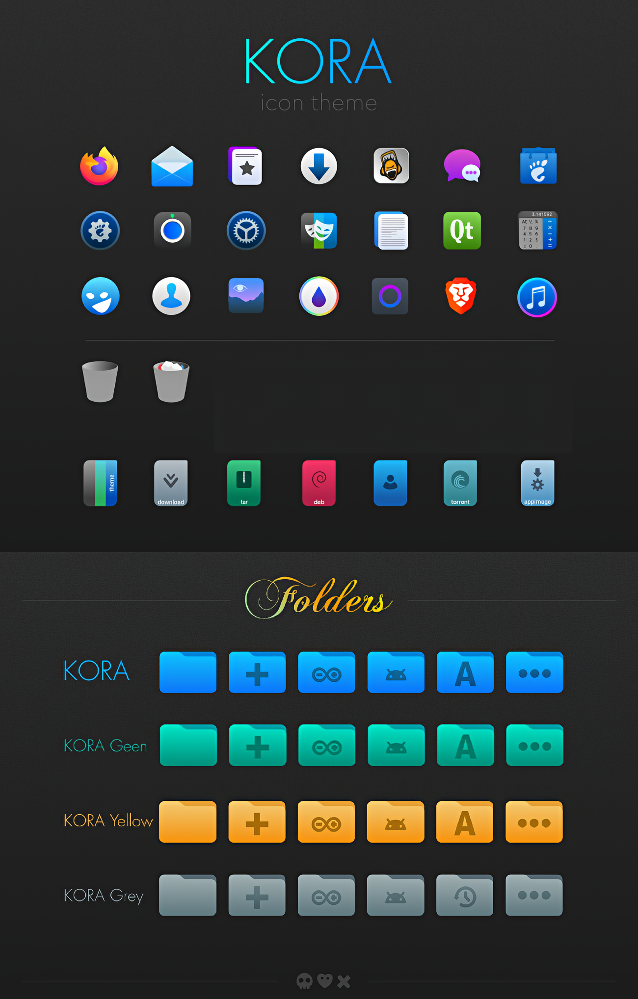Kora Icon Packs 7TSP by Digifeye on DeviantArt
