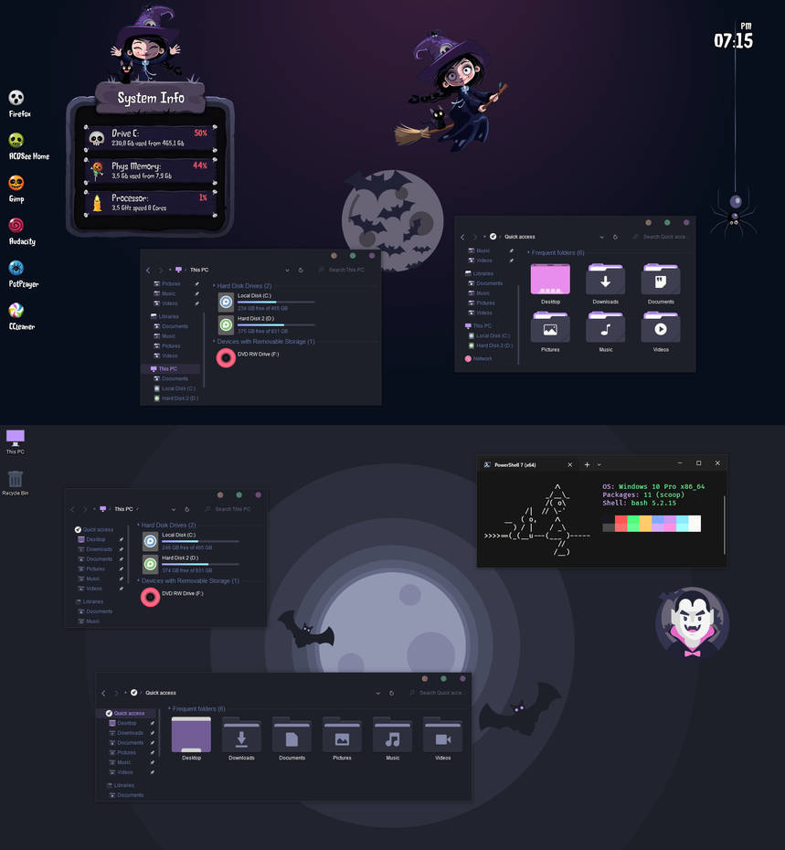 Dracula Icon Theme by Digifeye on DeviantArt