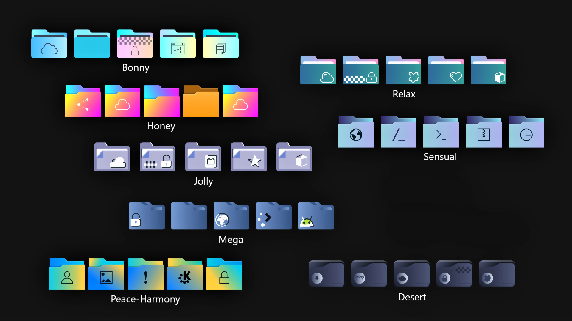 Breeze Giga Icon Pack part 1 by Digifeye on DeviantArt