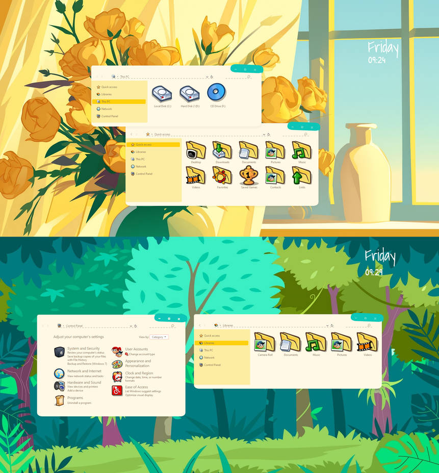 Gartoon icon theme by Digifeye on DeviantArt