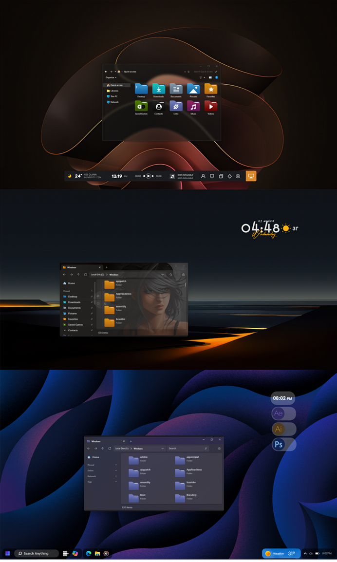 7TSP EXTRA Win11 Icon Packs for Win10 - Part 2/2 by Digifeye on DeviantArt