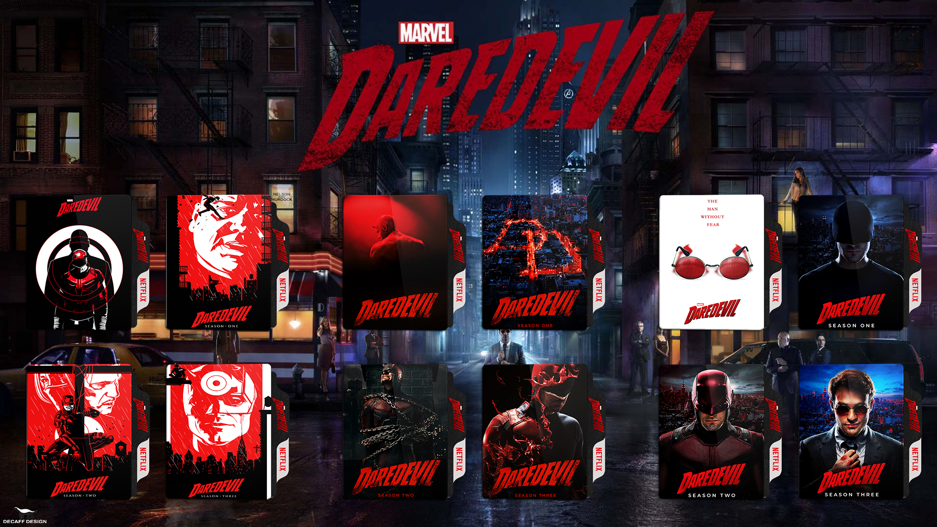 Daredevil Folder Icon Pack 2 by canibazemore on DeviantArt
