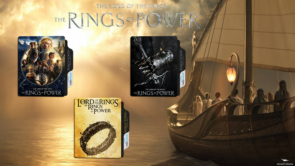 LOTR The Rings Of Power Folder Icon by canibazemore on DeviantArt