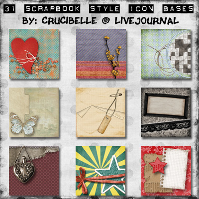 Assorted 100 X 100 Icon Bases by crucibelle on DeviantArt