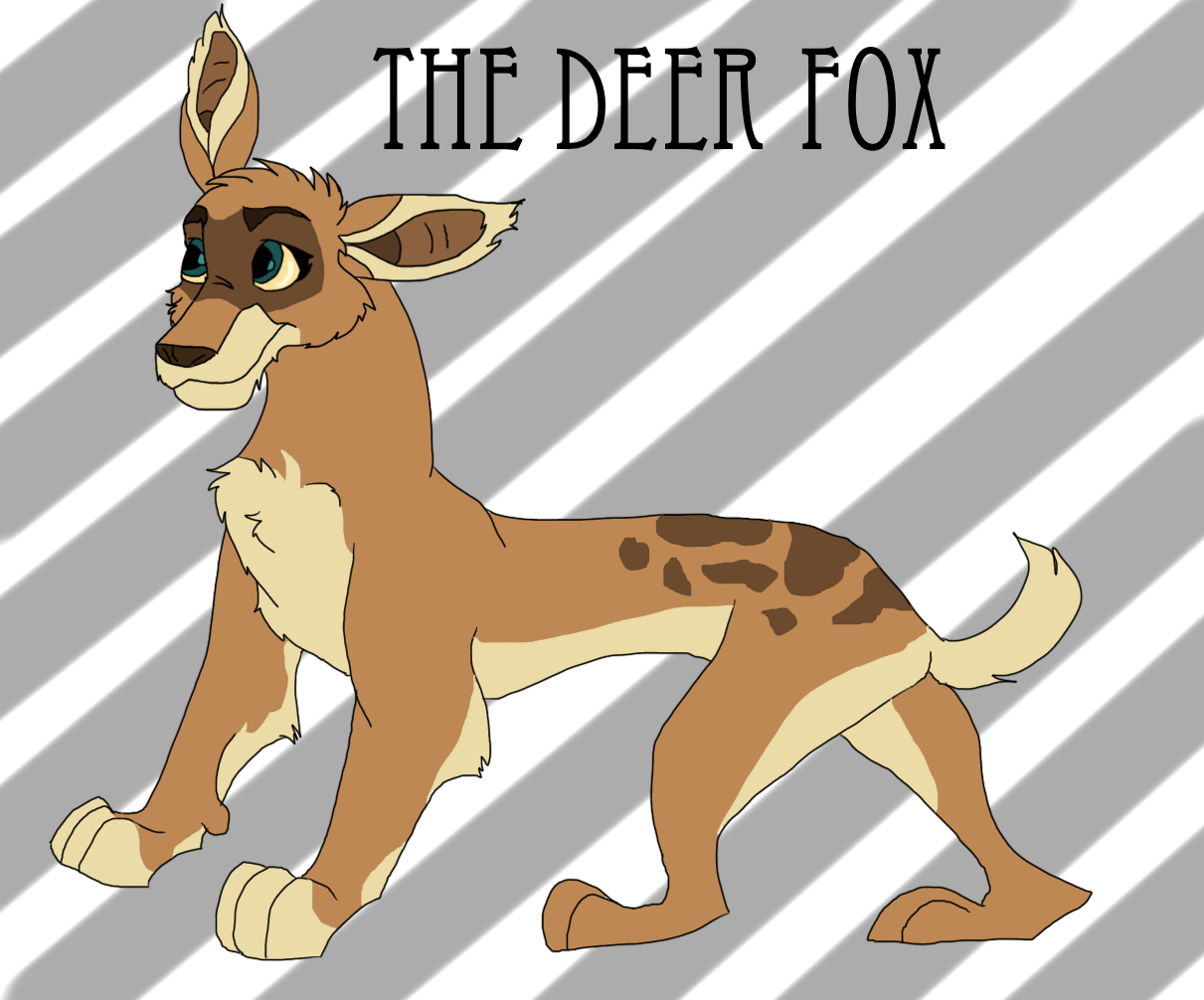 The Deer Fox by TazzyLion on DeviantArt