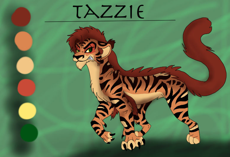 Tazzy Tigress by TazzyLion on DeviantArt