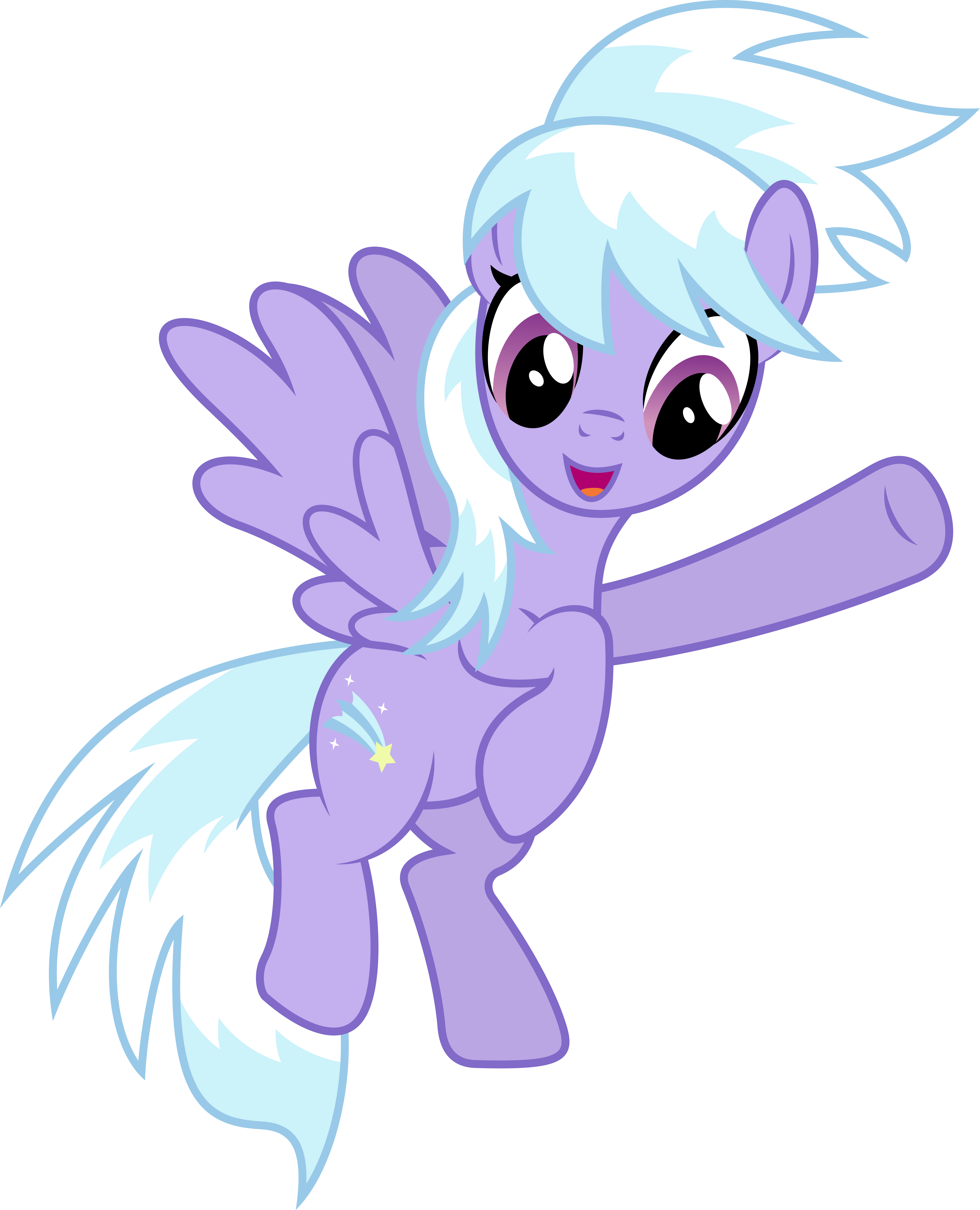 Cloudchaser Waving by VladimirMacHolzraum on DeviantArt