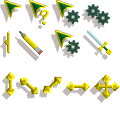 Golden Cursor Pack by HunterSerna on DeviantArt