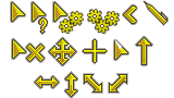 Gold Cursor Pack by HunterSerna on DeviantArt