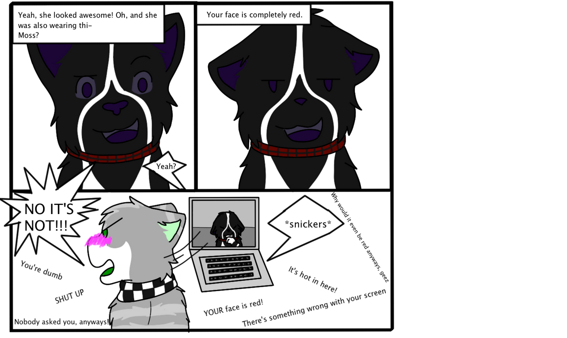 Blushing by Chedtim on DeviantArt