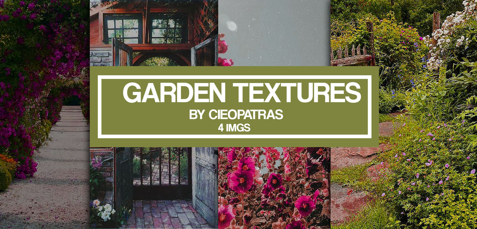 Garden Textures | Texture Pack #1 by cieopatras on DeviantArt