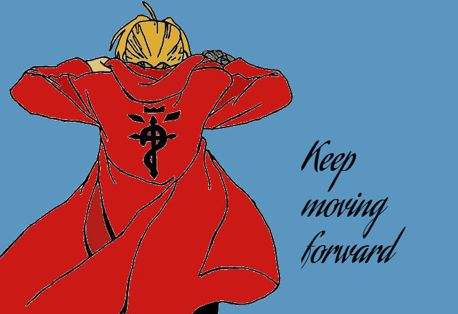 Keep moving forward: Edward Elric by transformers3729 on DeviantArt