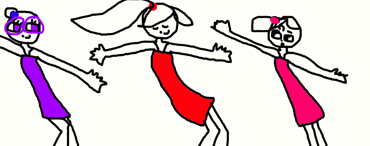 The new chipettes! Charlene, Brittany, and Jean by Amberandthedivaettes ...