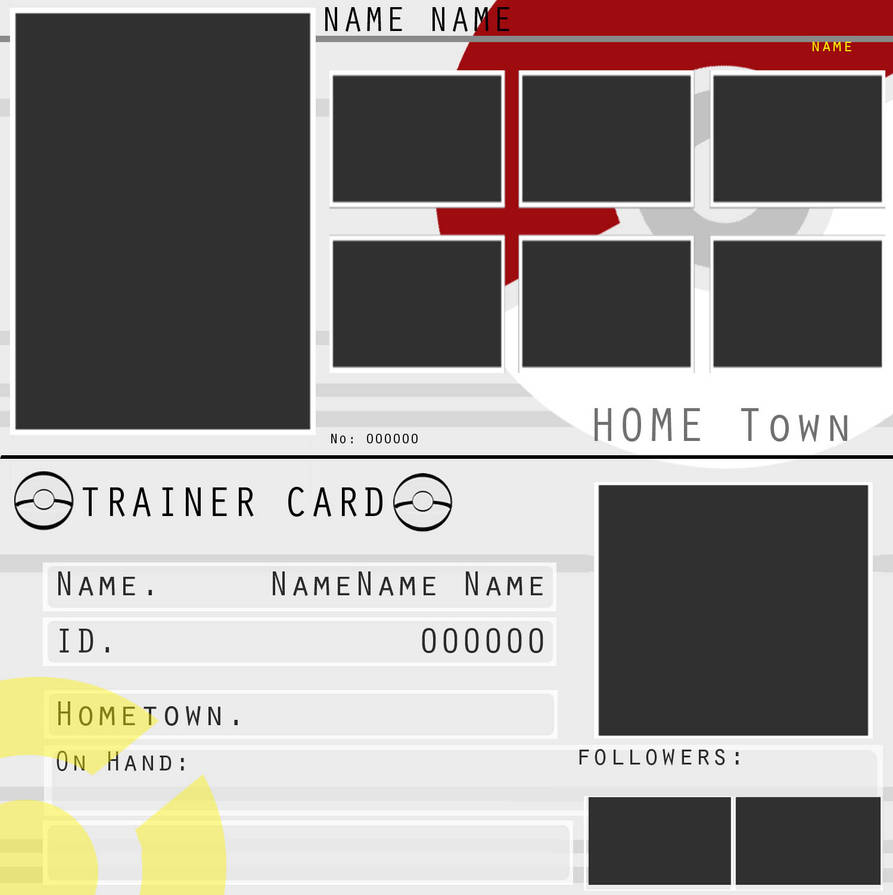 Pokemon Trainers Card by ZeLroy on DeviantArt