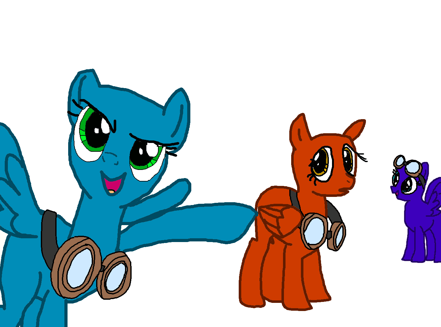 MLP Base - Pegasi Weather Patrol by Darkspine16647 on DeviantArt