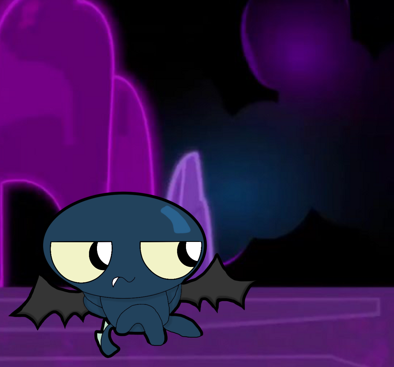 Hangin' Out At The Glowkies' Cave by Darkspine16647 on DeviantArt