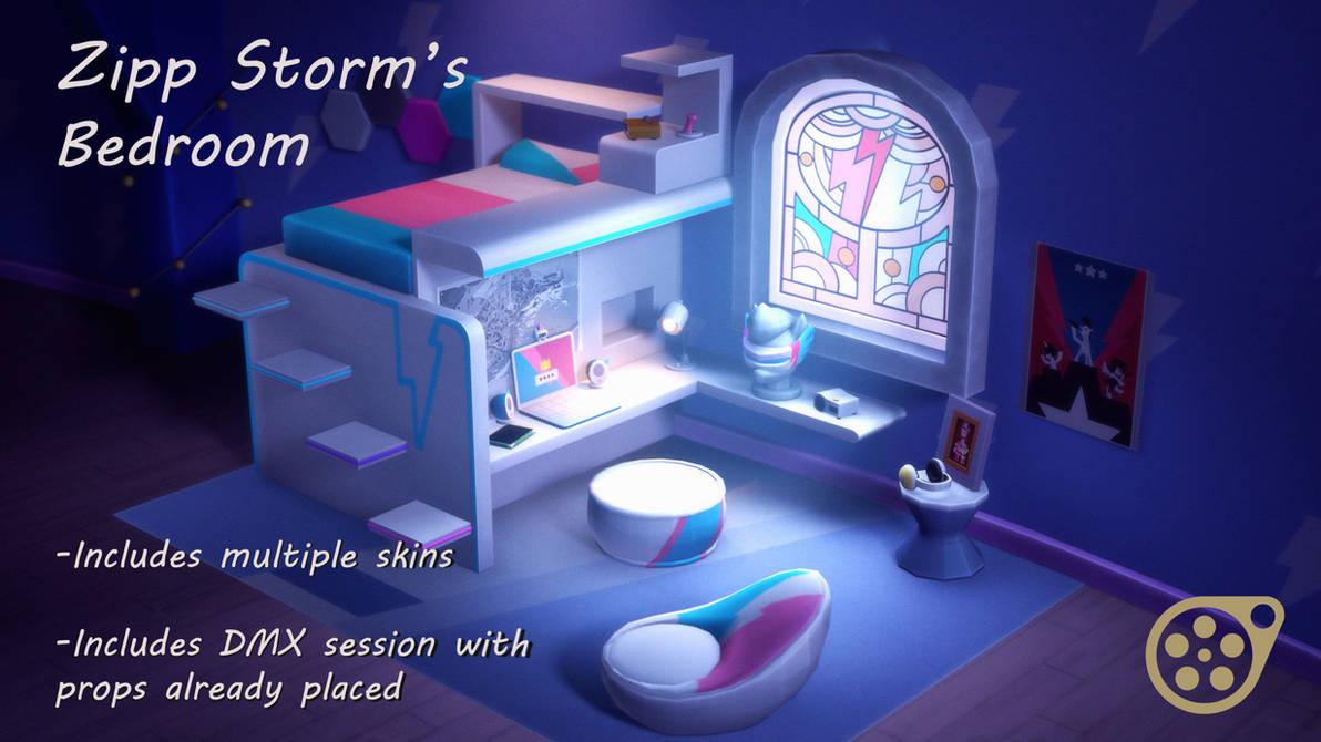 [SFM DL] Zipp Storm's Bedroom by PSFMer on DeviantArt
