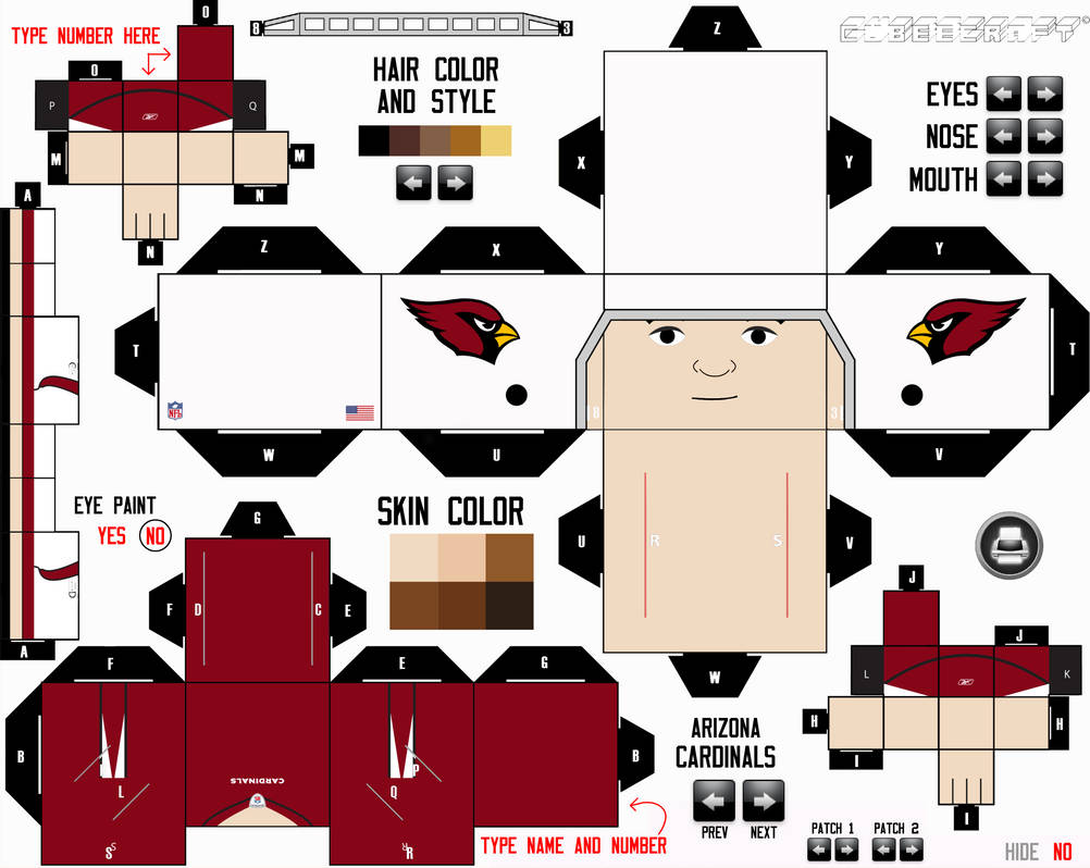 NFL Cubeecraft Maker - ALL NFC TEAMS by etchings13 on DeviantArt