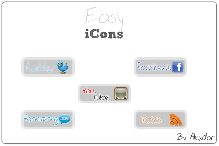 Easy iCons by alexdor on DeviantArt