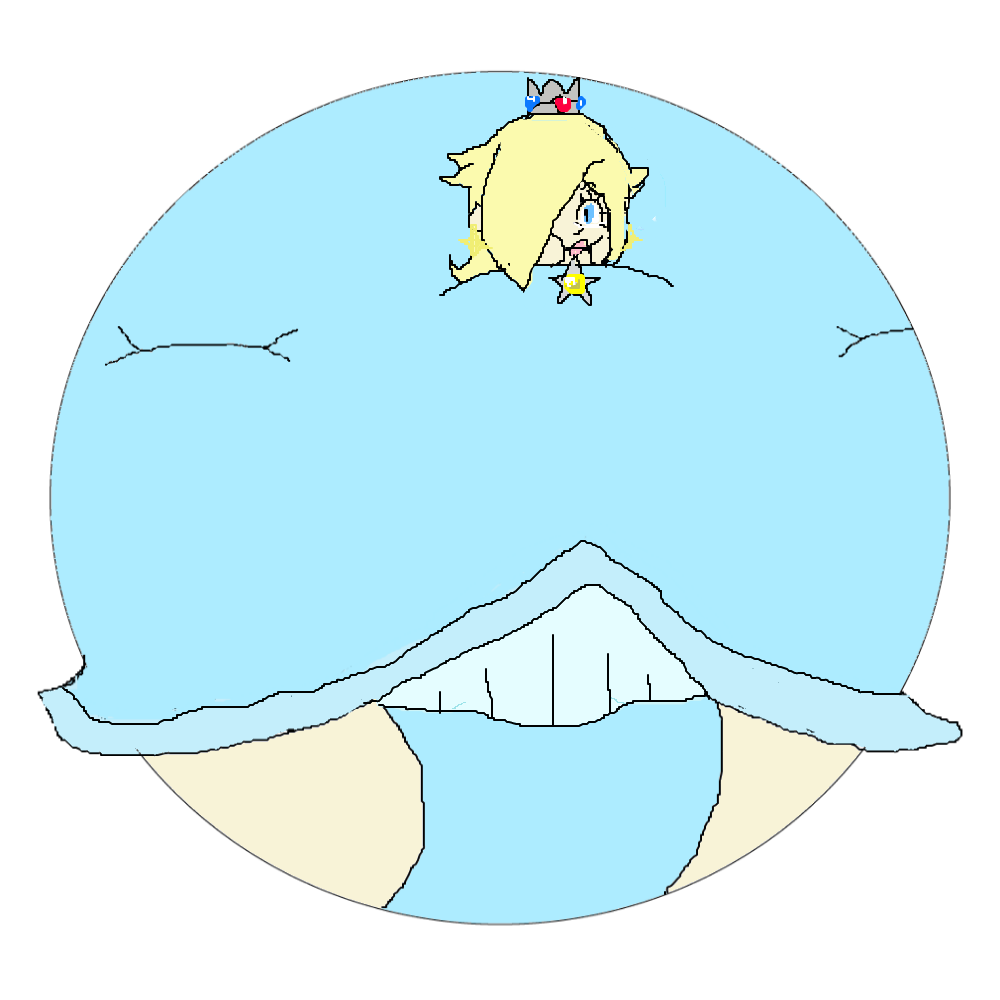 Rosalina Inflated by TheInflatedGuyFan on DeviantArt