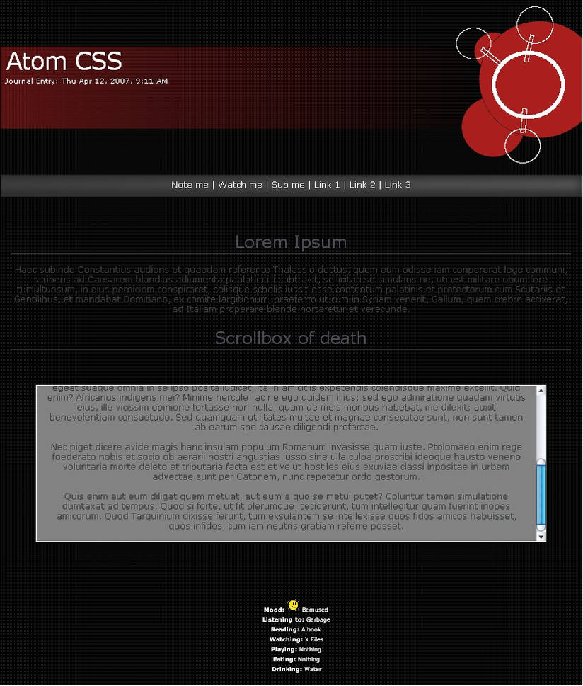 Atom CSS by Cat-in-the-Stock on DeviantArt