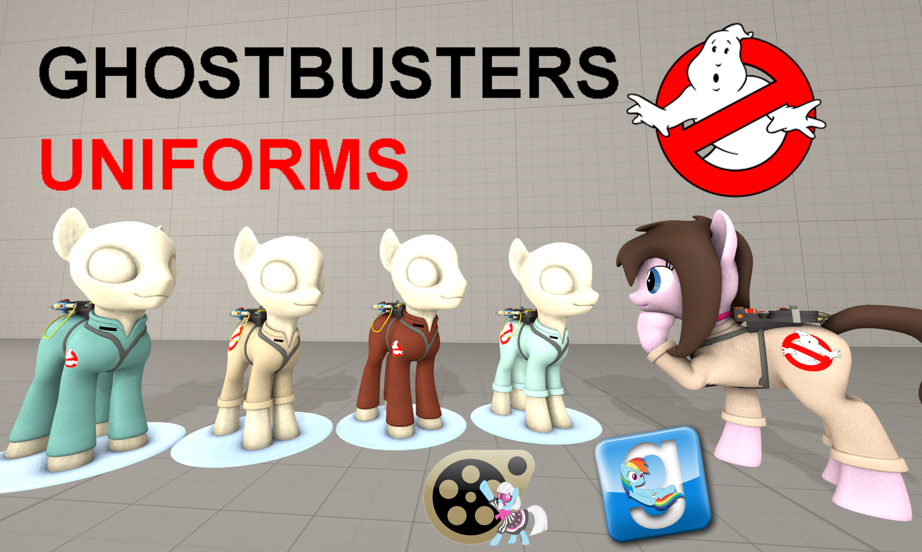 (DL) Ghostbusters Uniforms by Out-Buck-Pony on DeviantArt