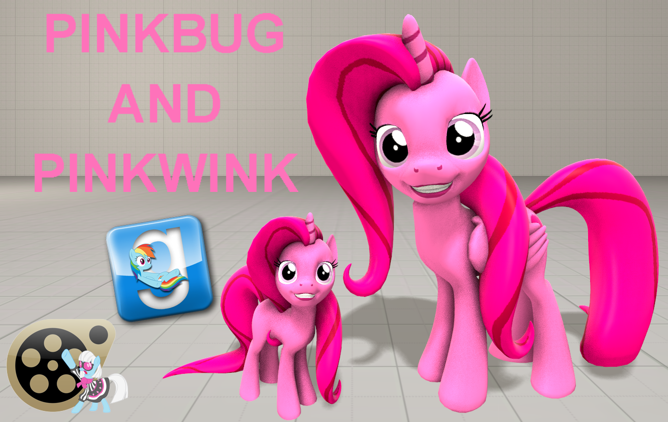 (DL) Pinkbug and Pinkwink by Out-Buck-Pony on DeviantArt
