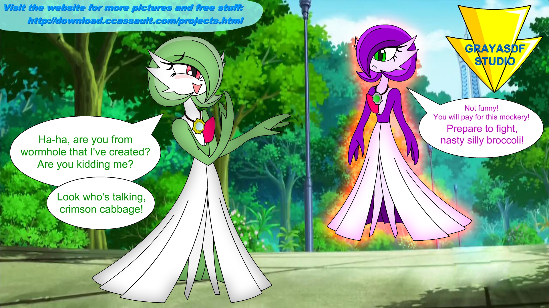 Gardevoir Use Flash