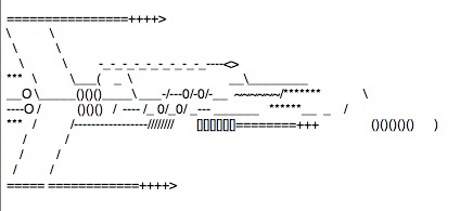ASCII X-wing Fighter by COBALT622 on DeviantArt