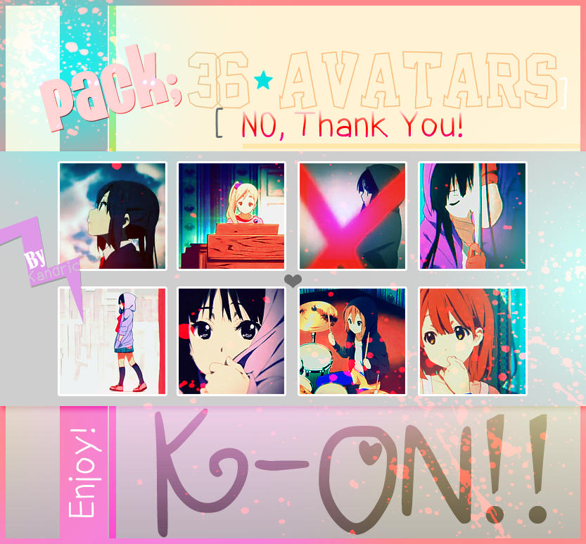 Pack Avatars: No, Thank You by Kandric on DeviantArt