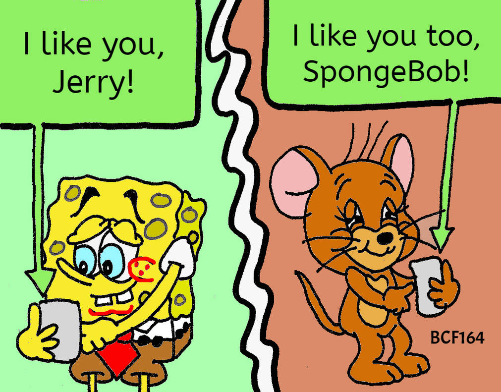 Jerry and Spongebob by BobClampettFan164 on DeviantArt