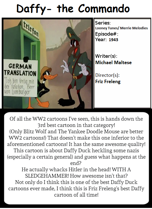 Duck Daffy The Commando