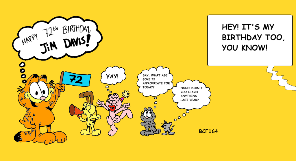 Jim Davis turns 72 today! by BobClampettFan164 on DeviantArt