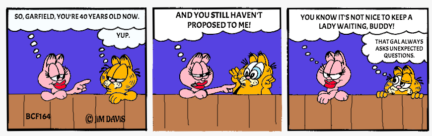 Garfield And Arlene Comics