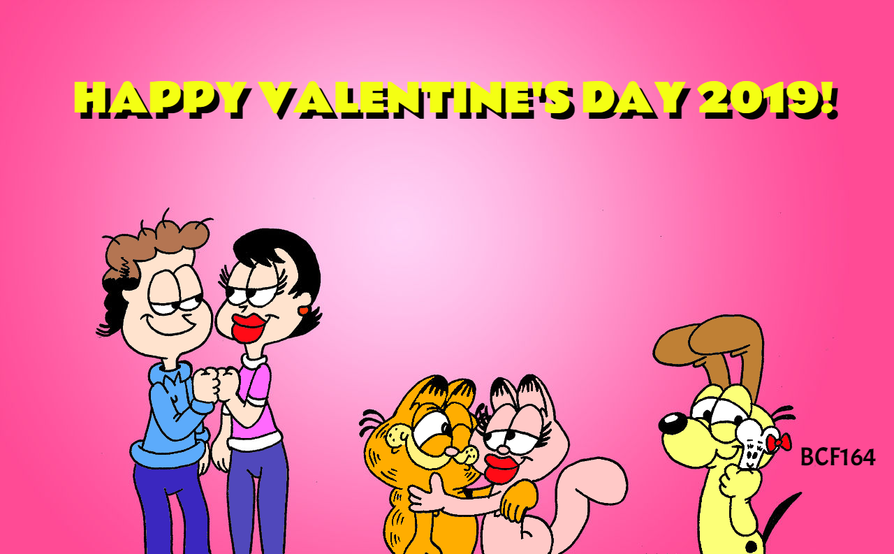 Garfield: Valentine's Day 2019 by BobClampettFan164 on DeviantArt