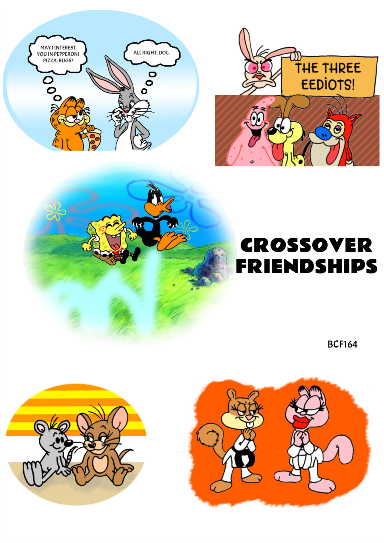 Crossover Friendships II by BCF164 by BobClampettFan164 on DeviantArt